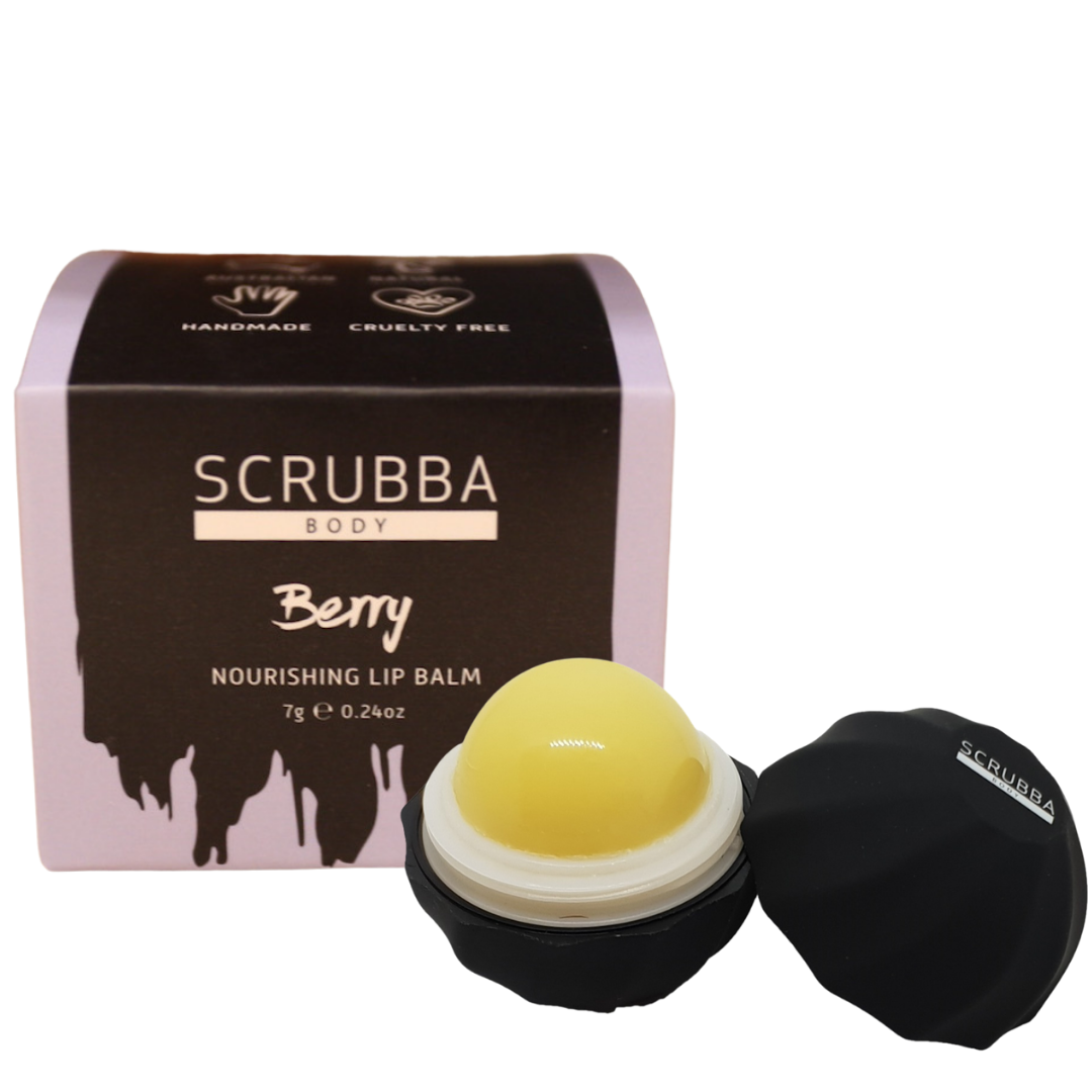 Blueberry Açaì Natural Lip Balm | Scrubba Body – Scrubba Body Wholesale