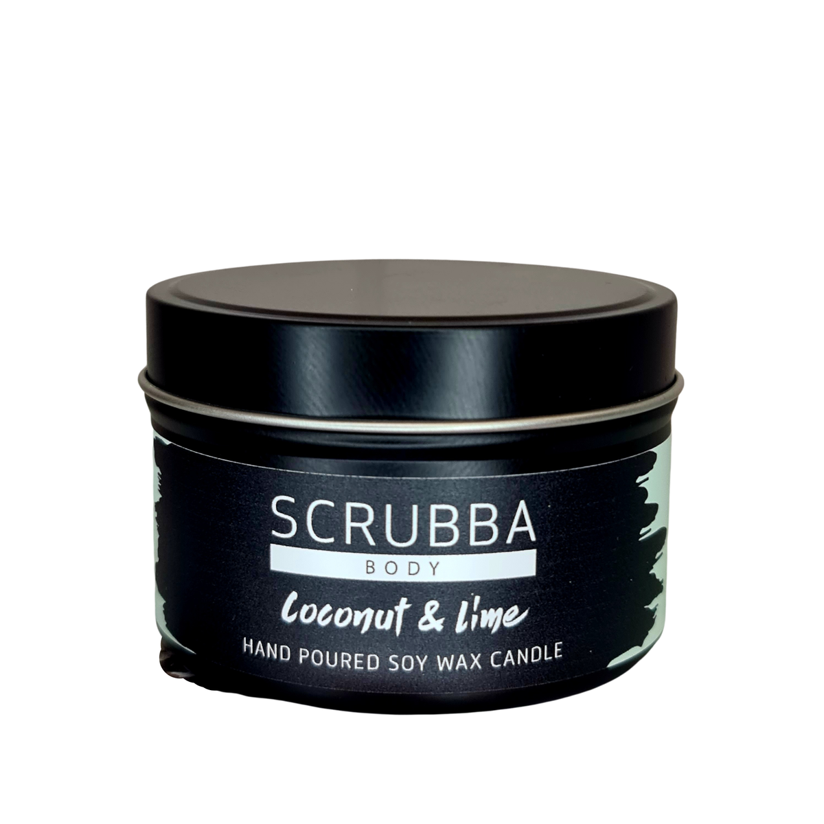 Coconut & Lime Travel Candle Tin | Scrubba Body – Scrubba Body Wholesale